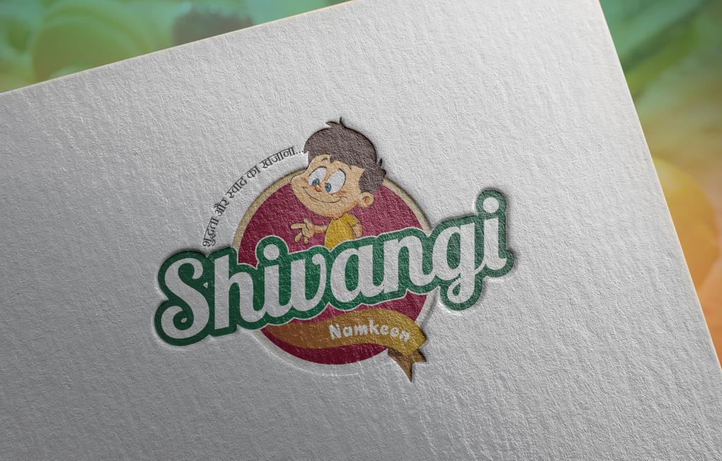 Shivangi Namkeen | Logo Design | Pixibit Design Studio
